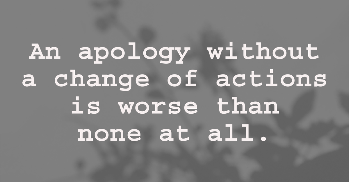 When Apologies Are Harmful • Joel Horst